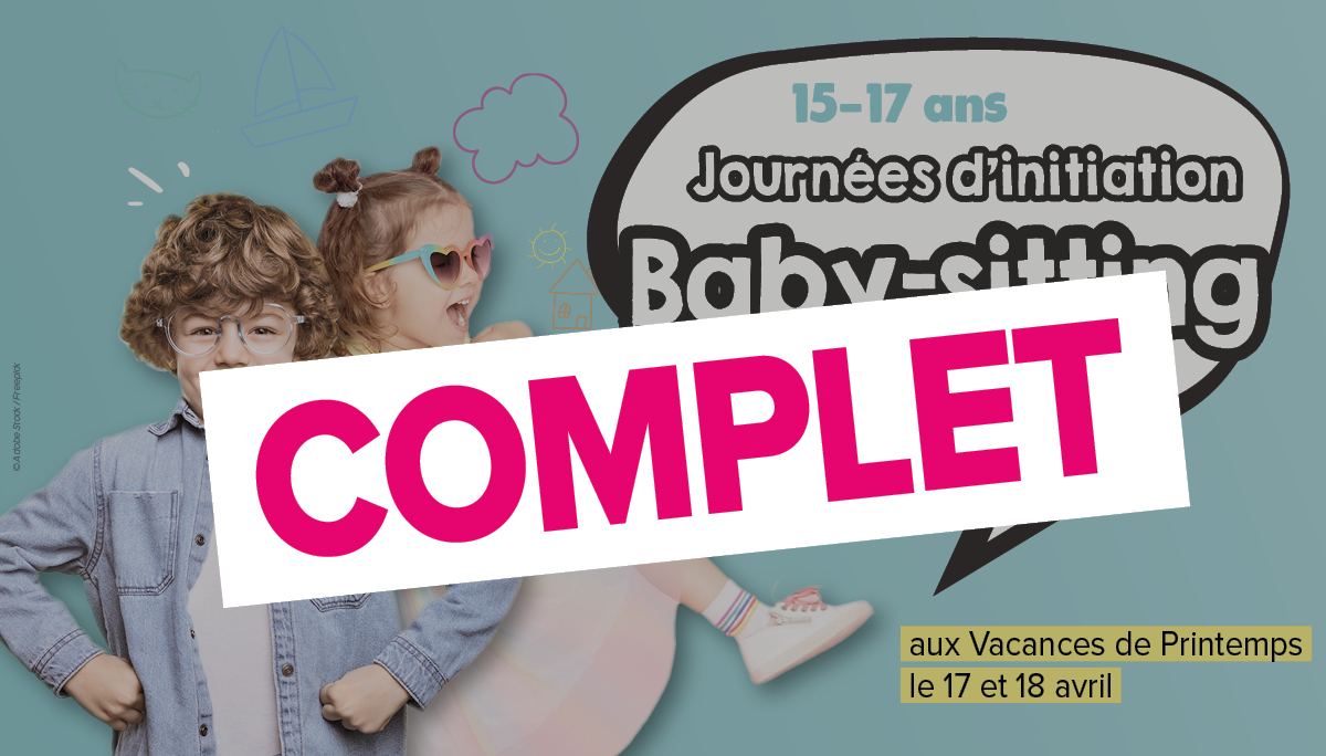 Les journées d’initiation au baby-sitting sont complètes | Sipalby